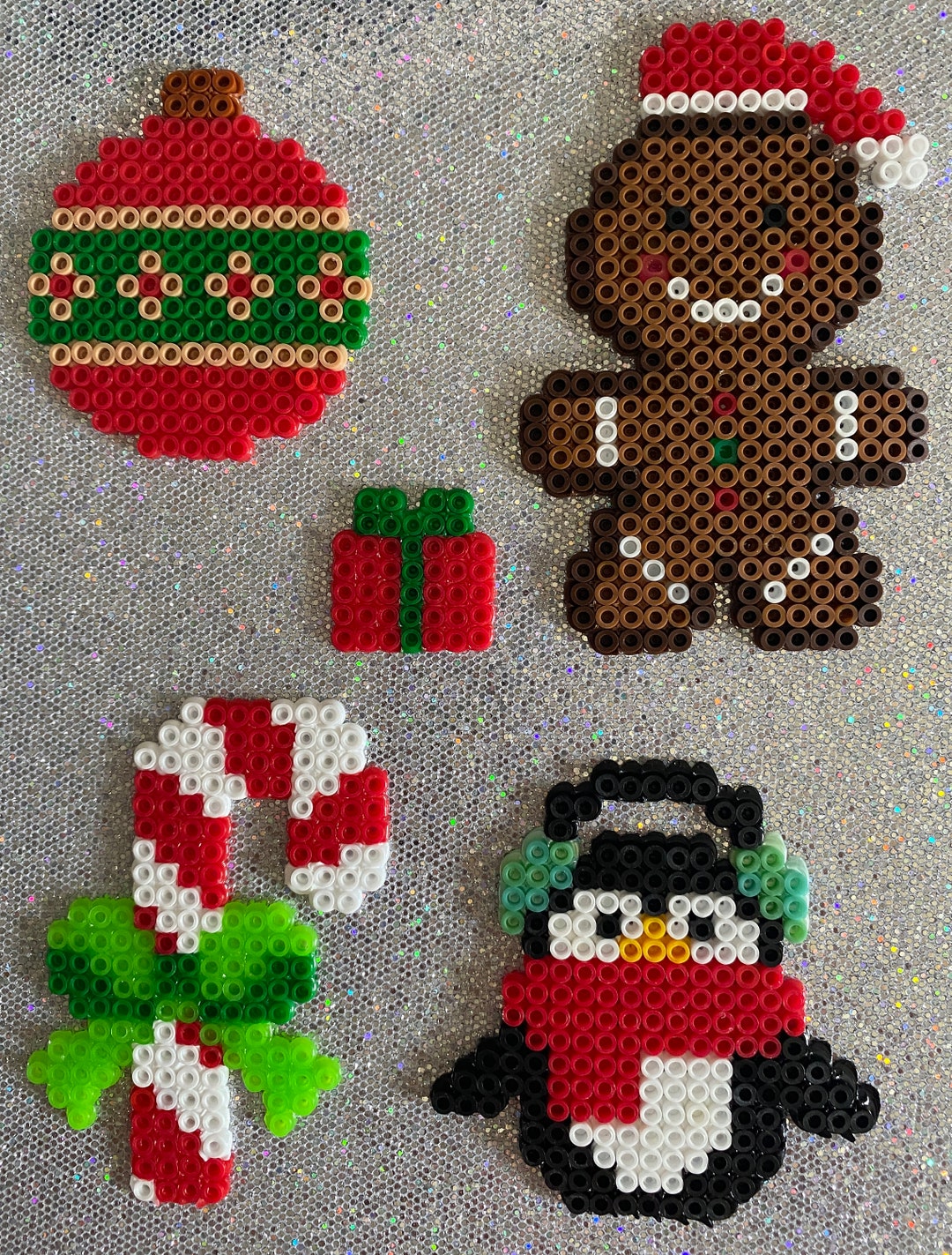 Christmas Bead Art - Etsy