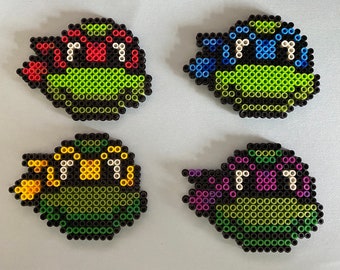 Ninja Turtles Perler Beads - Etsy