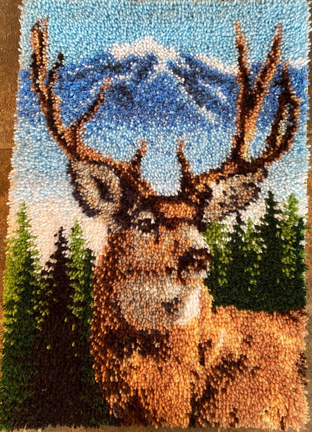Completed Latch Hook Rugs - Etsy