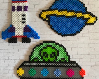 Perler Bead Art Space - Etsy