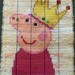Completed Peppa Pig Latch Hook Rug Unique/handmade - Etsy Canada