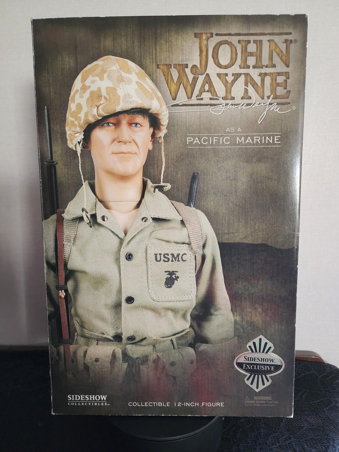 John Wayne Figure, Pacific Marine, Sideshow Collectibles, New - Etsy