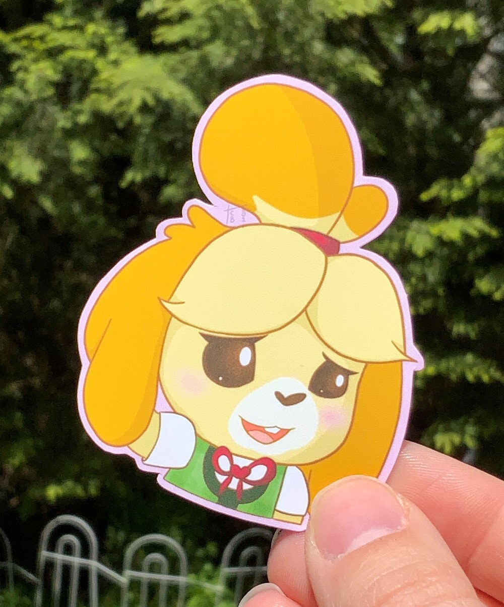 Animal Crossing 6 Piece Sticker Set - Etsy.de