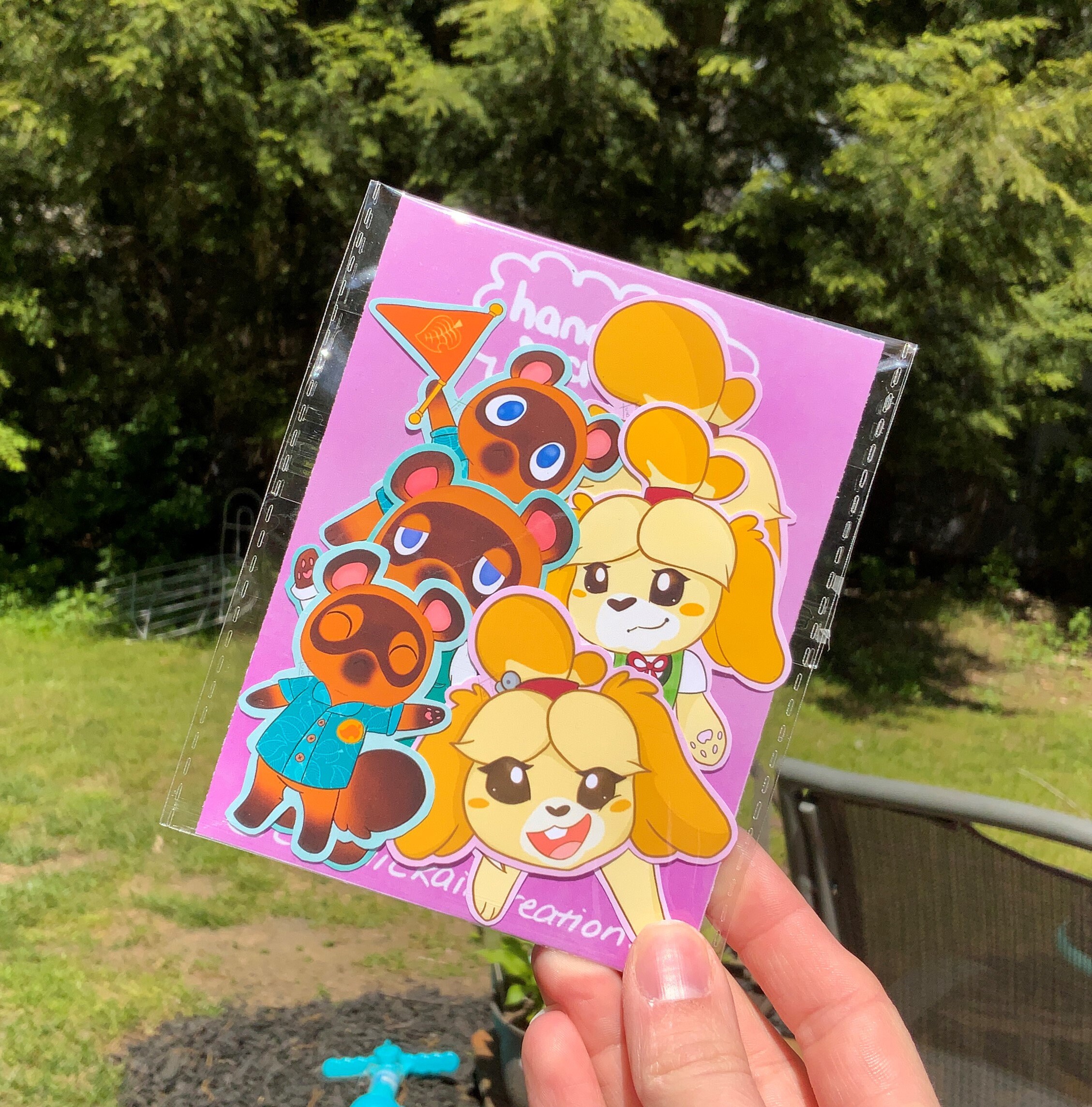 Animal Crossing 6 Piece Sticker Set - Etsy.de