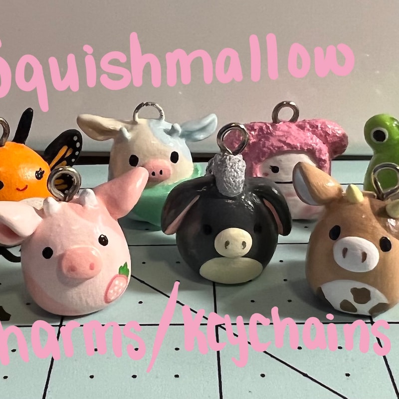 Squishmallow Keychain - Etsy