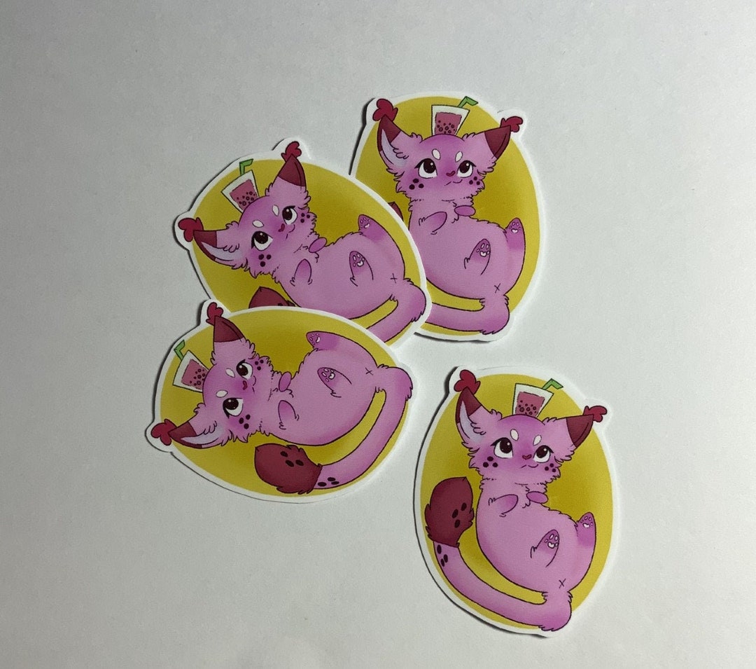 Catfeine Beans Stickers Boba Baby - Etsy.de