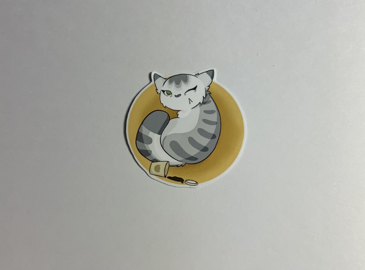 Catfeine Beans Stickers Callie - Etsy UK