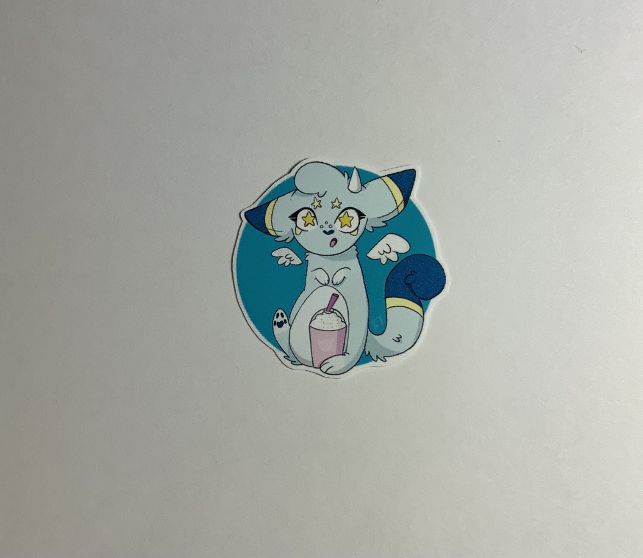 Catfeine Beans Stickers Wobbles - Etsy UK