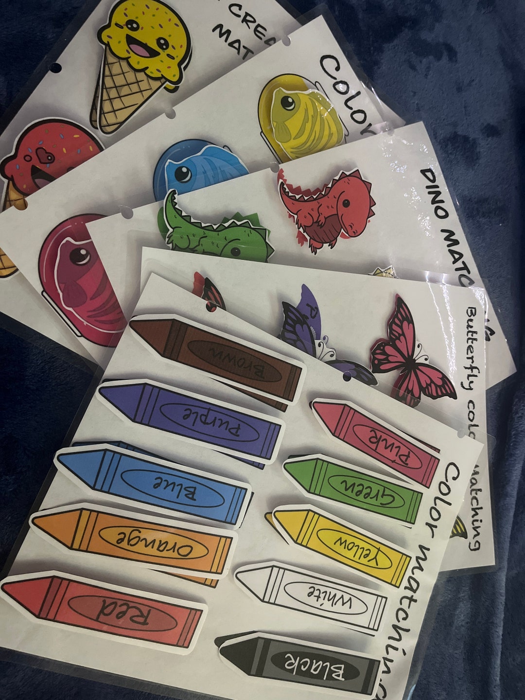 Color Matching Pages - Etsy
