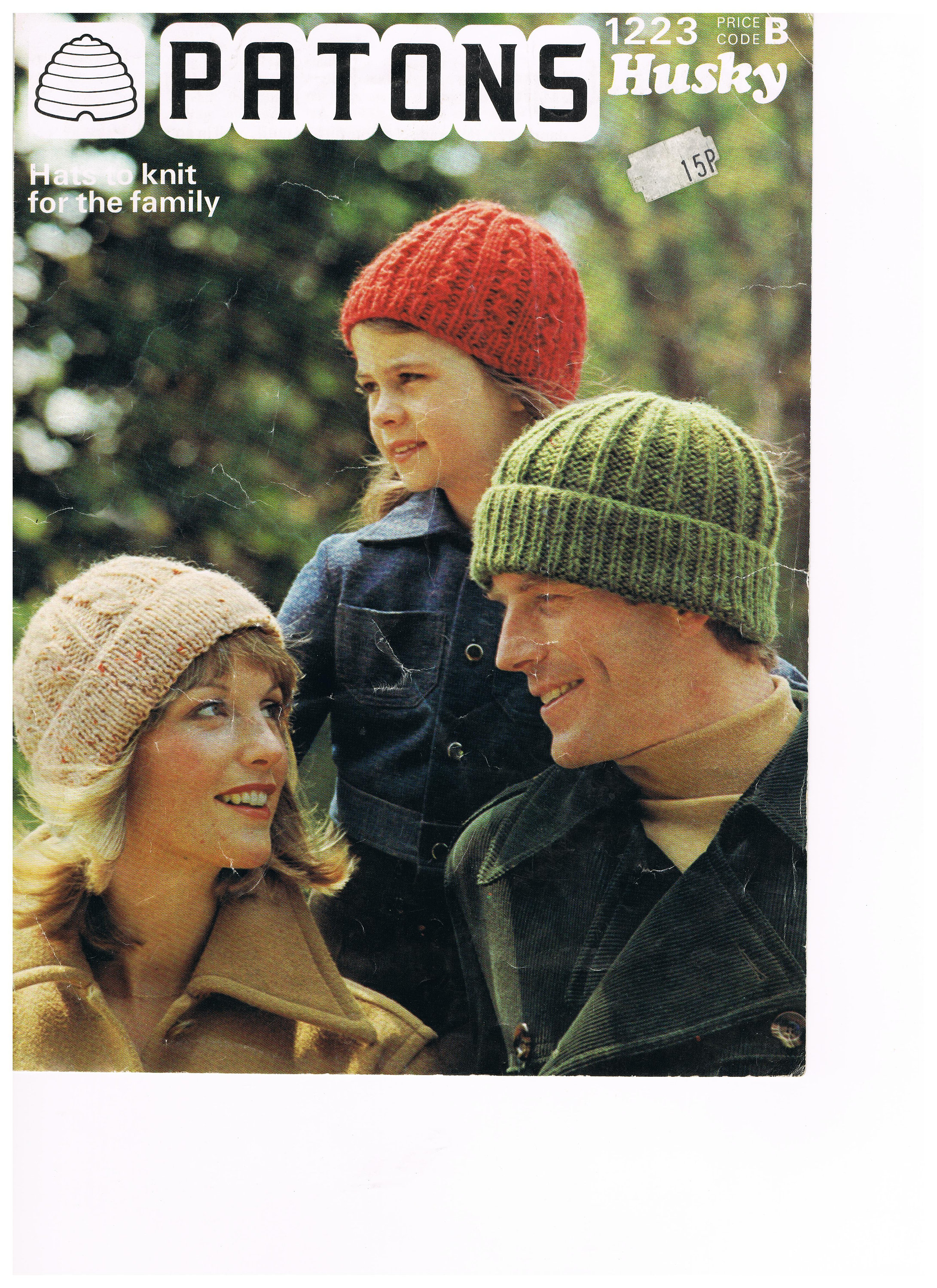 Patons Husky A Spree of Caps for the Family - Etsy