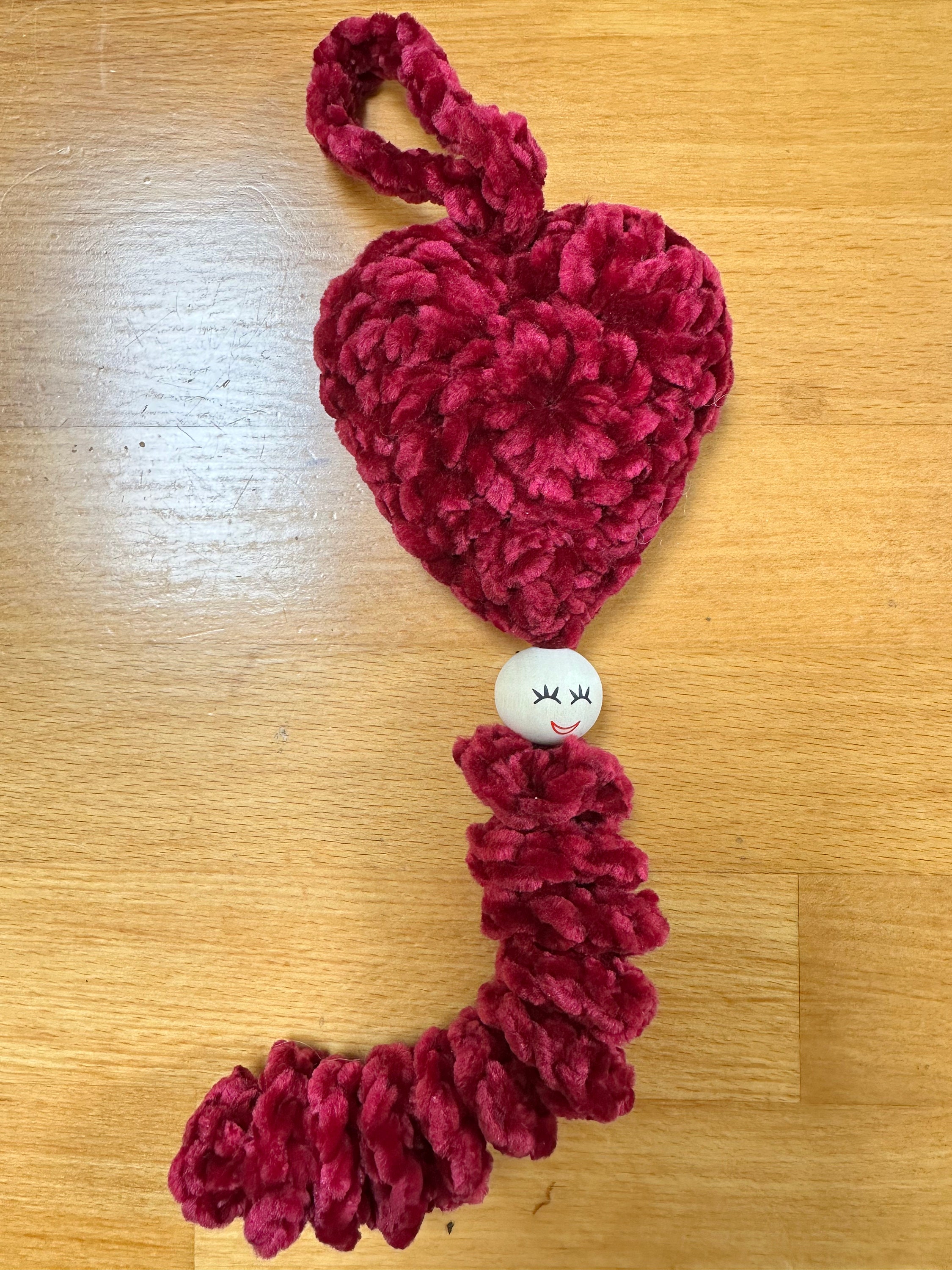The Worry Heart Crochet Pattern. an Aid for Children and Adults ADHD ...