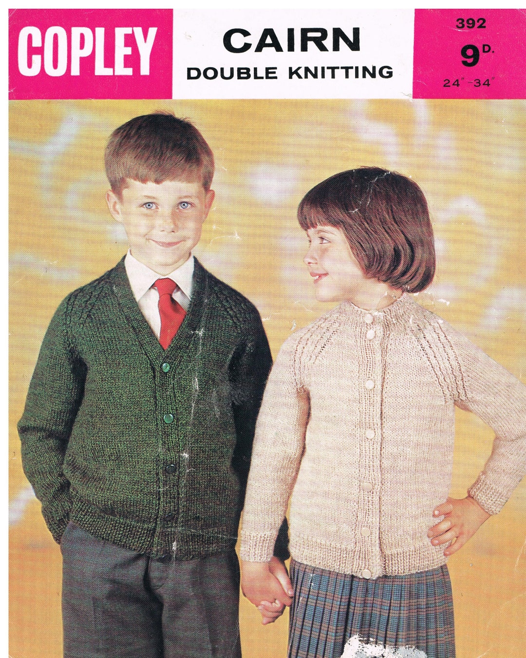 Cairn School Cardigans in Double Knit Pattern Only 392 - Etsy