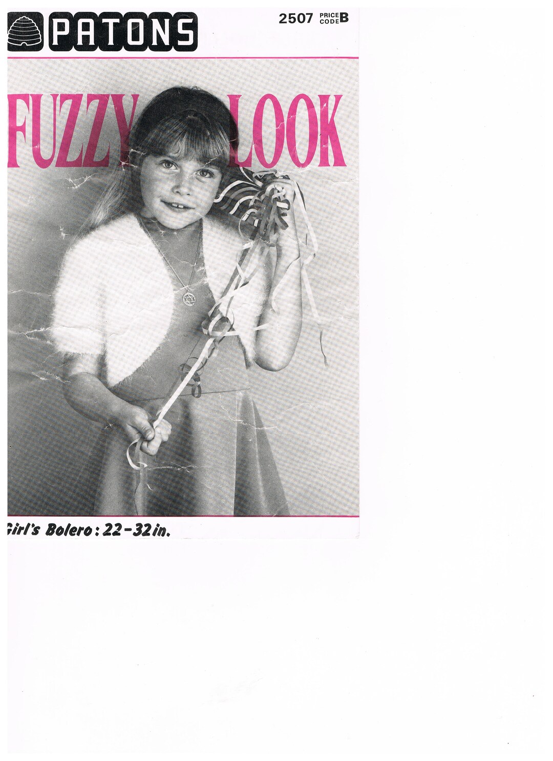 Fuzzy Look Girls Bolero - Etsy