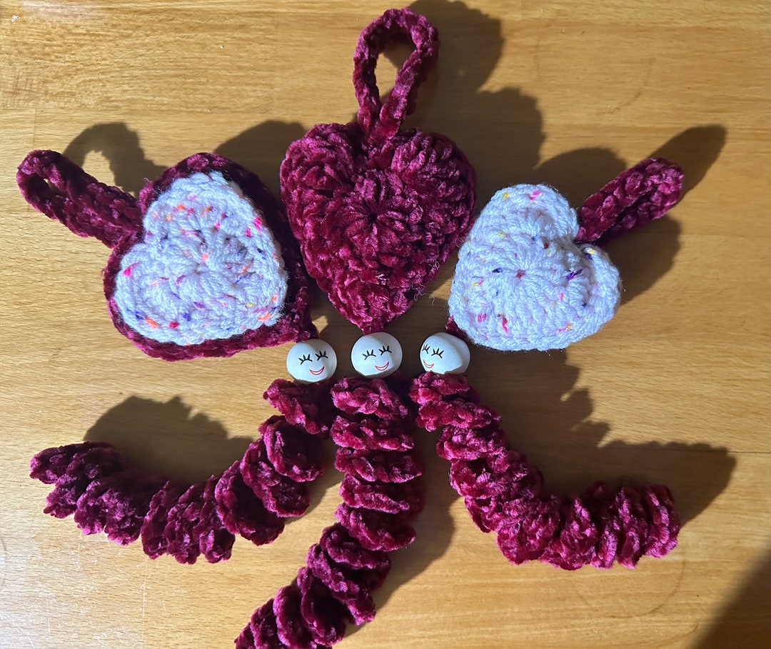 The Worry Heart Crochet Pattern. an Aid for Children and Adults ADHD ...