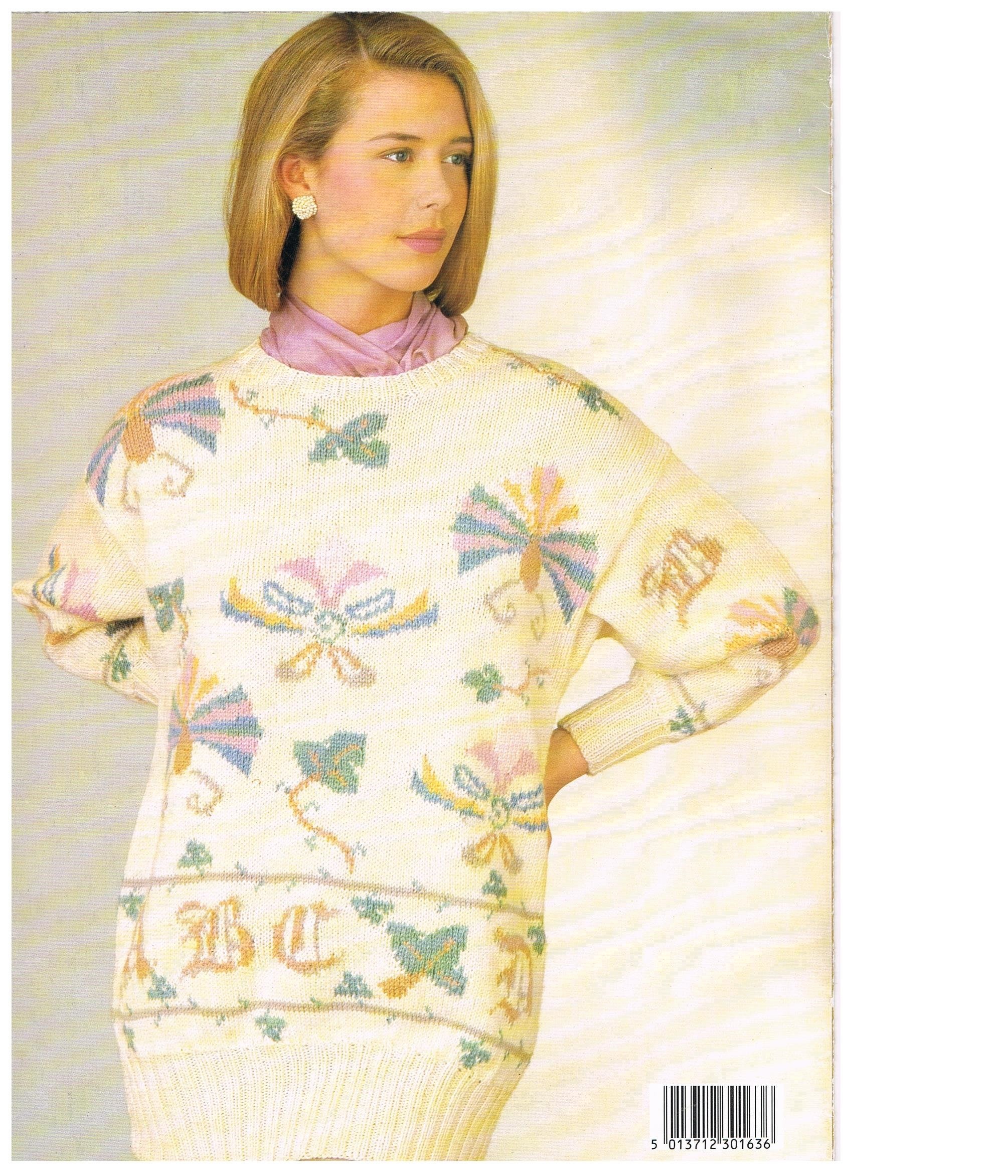 Vintage DK Jumper Knitting Pattern This is a Pattern NOT the Finished ...