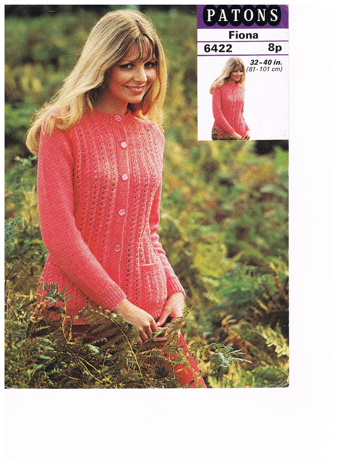 Patons Fiona Soft Illusion Sweater - Etsy