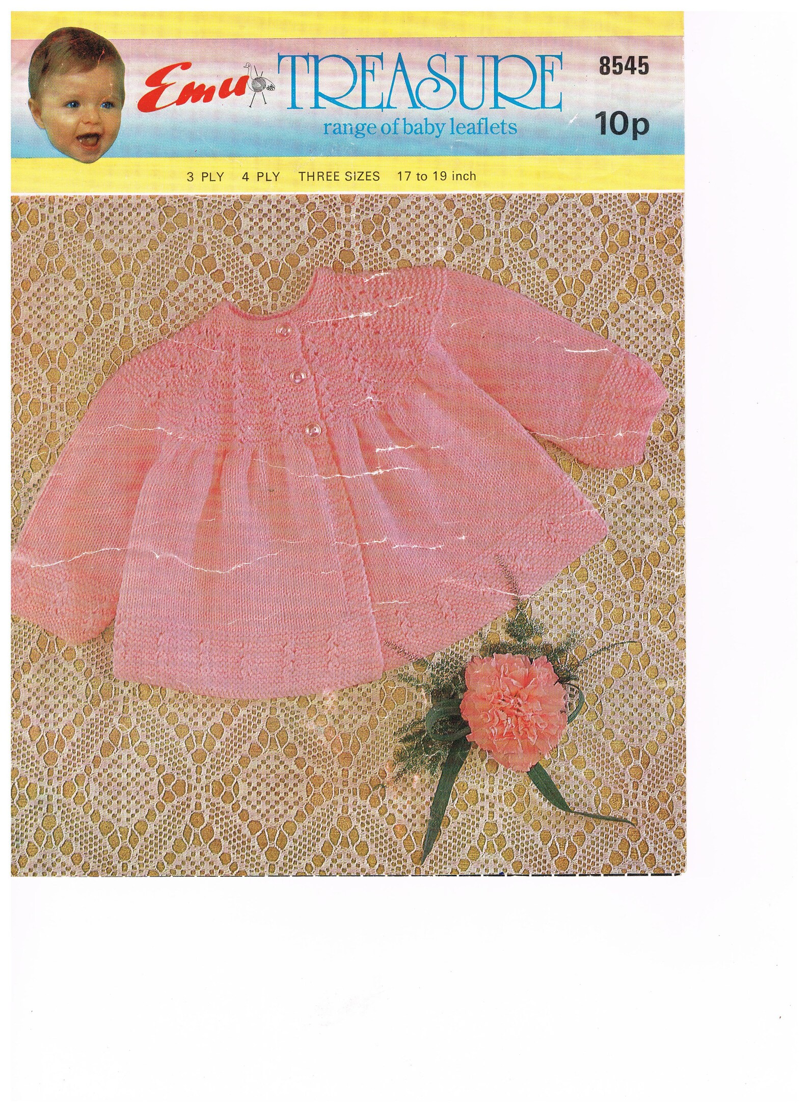 Emu Treasure Children's Matinee Coat - Etsy