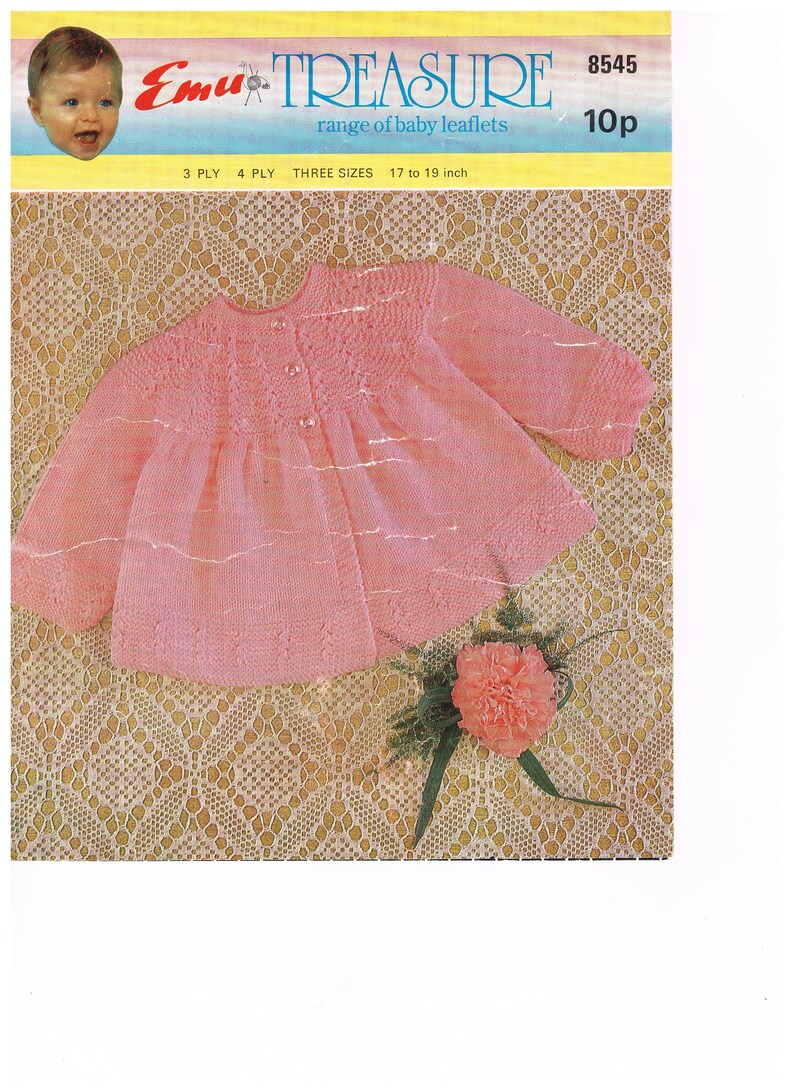 Emu Treasure Children's Matinee Coat - Etsy