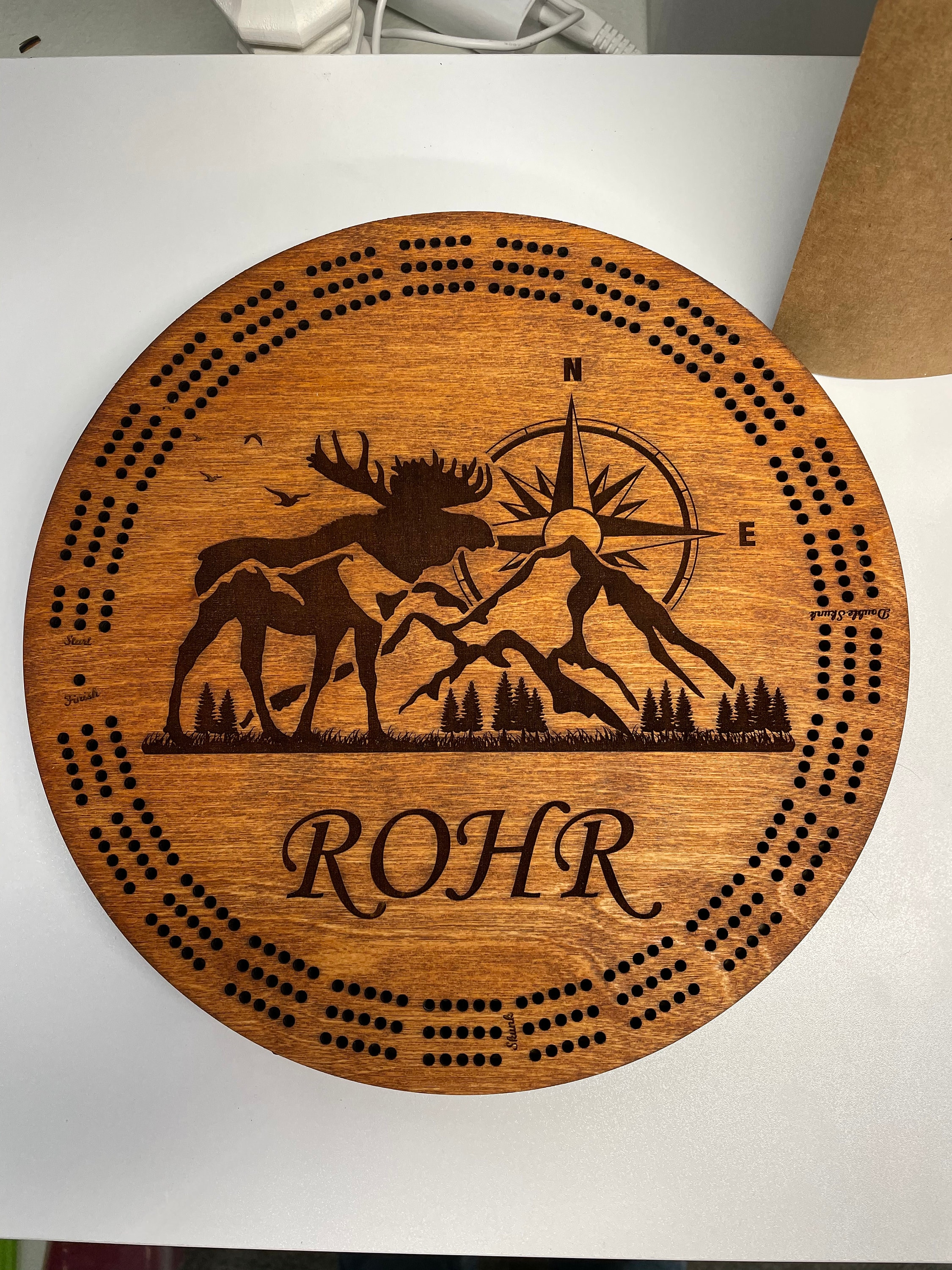 Personalized Cribbage Board - Etsy