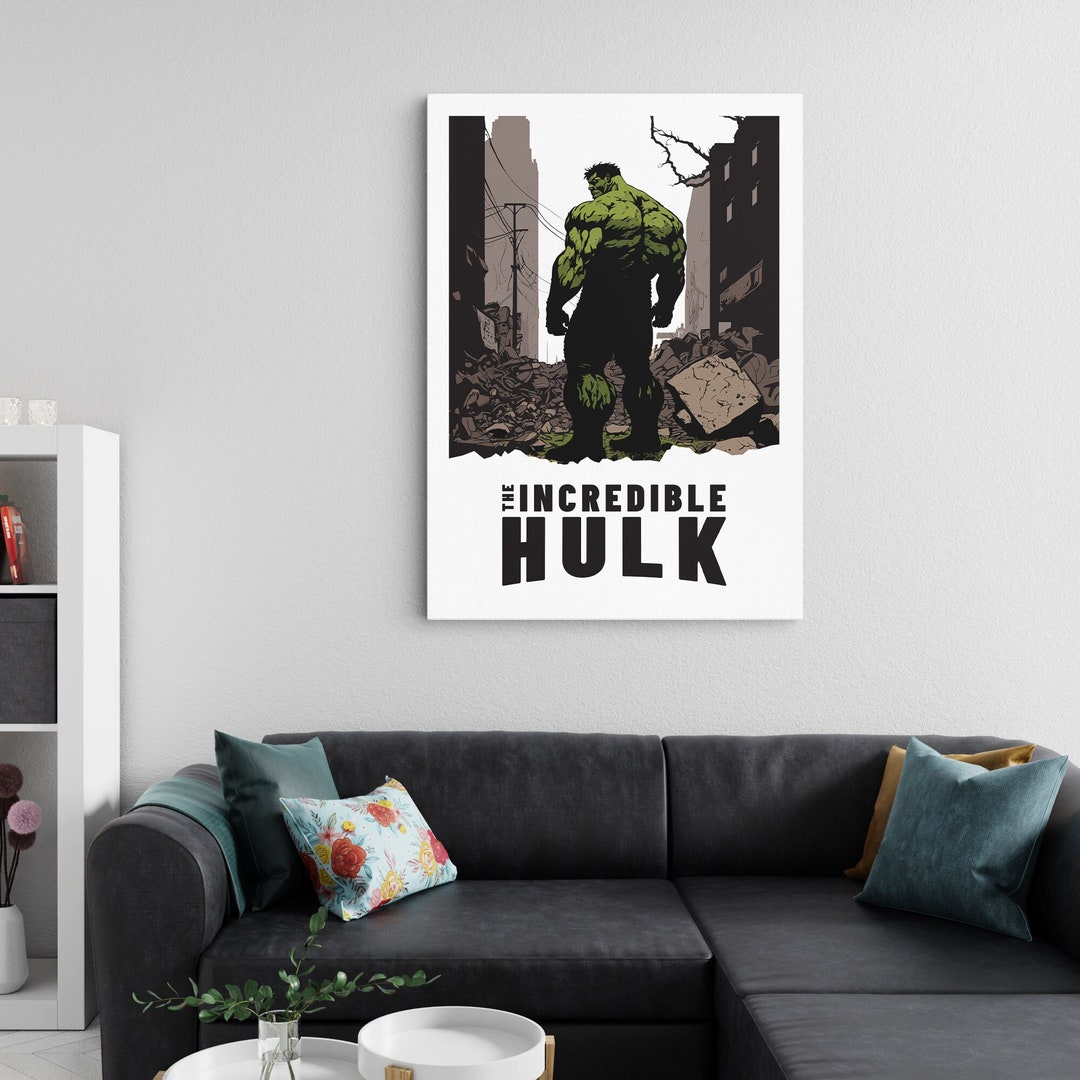 The Incredible Hulk Digital Download Hulk Wall Art Game Wall - Etsy