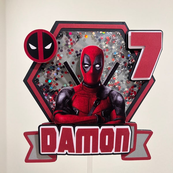 Deadpool Party Supplies - Etsy