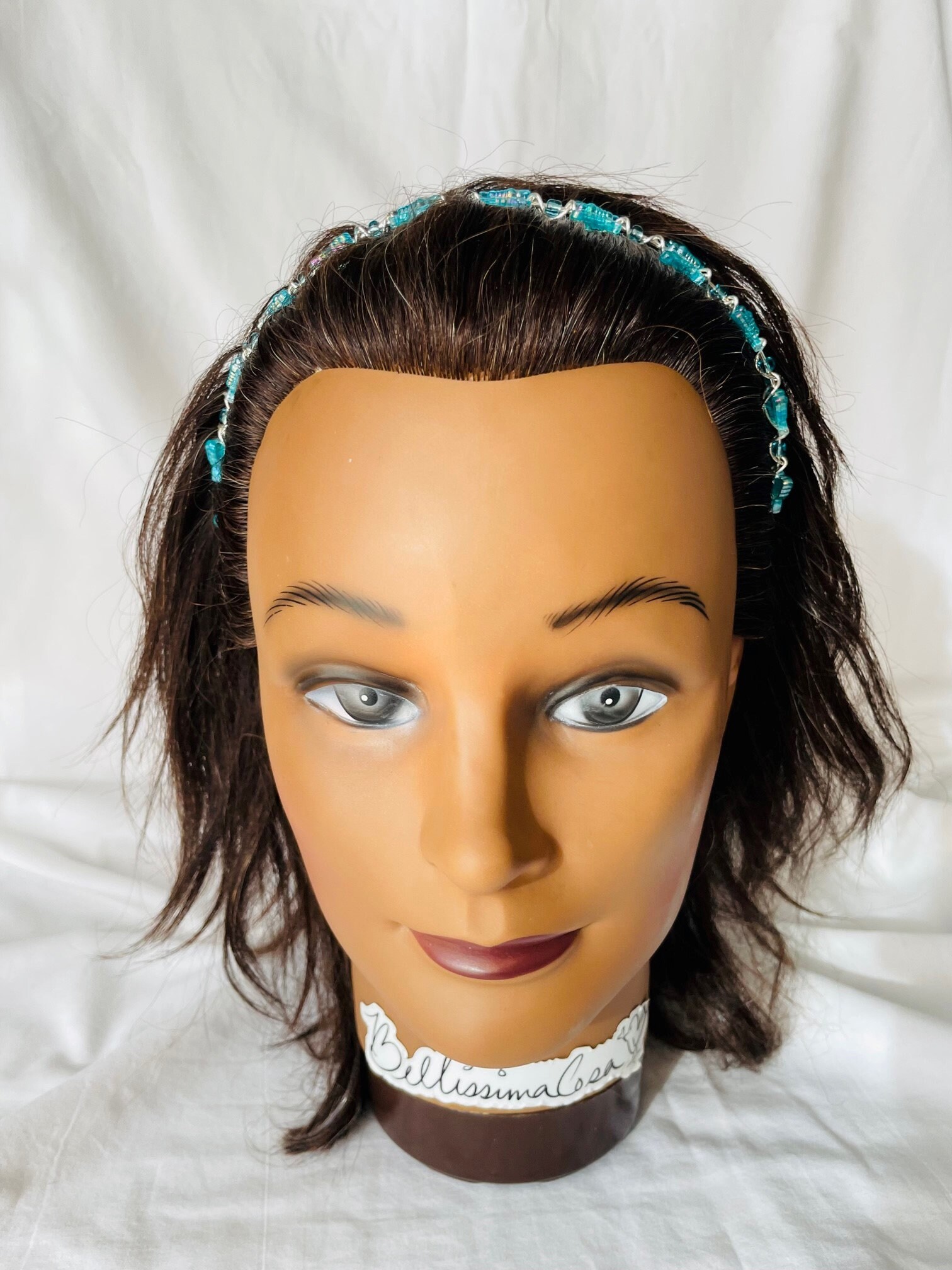 Copper Headband-whimsical Flutter: Handmade Butterfly Beaded Copper ...