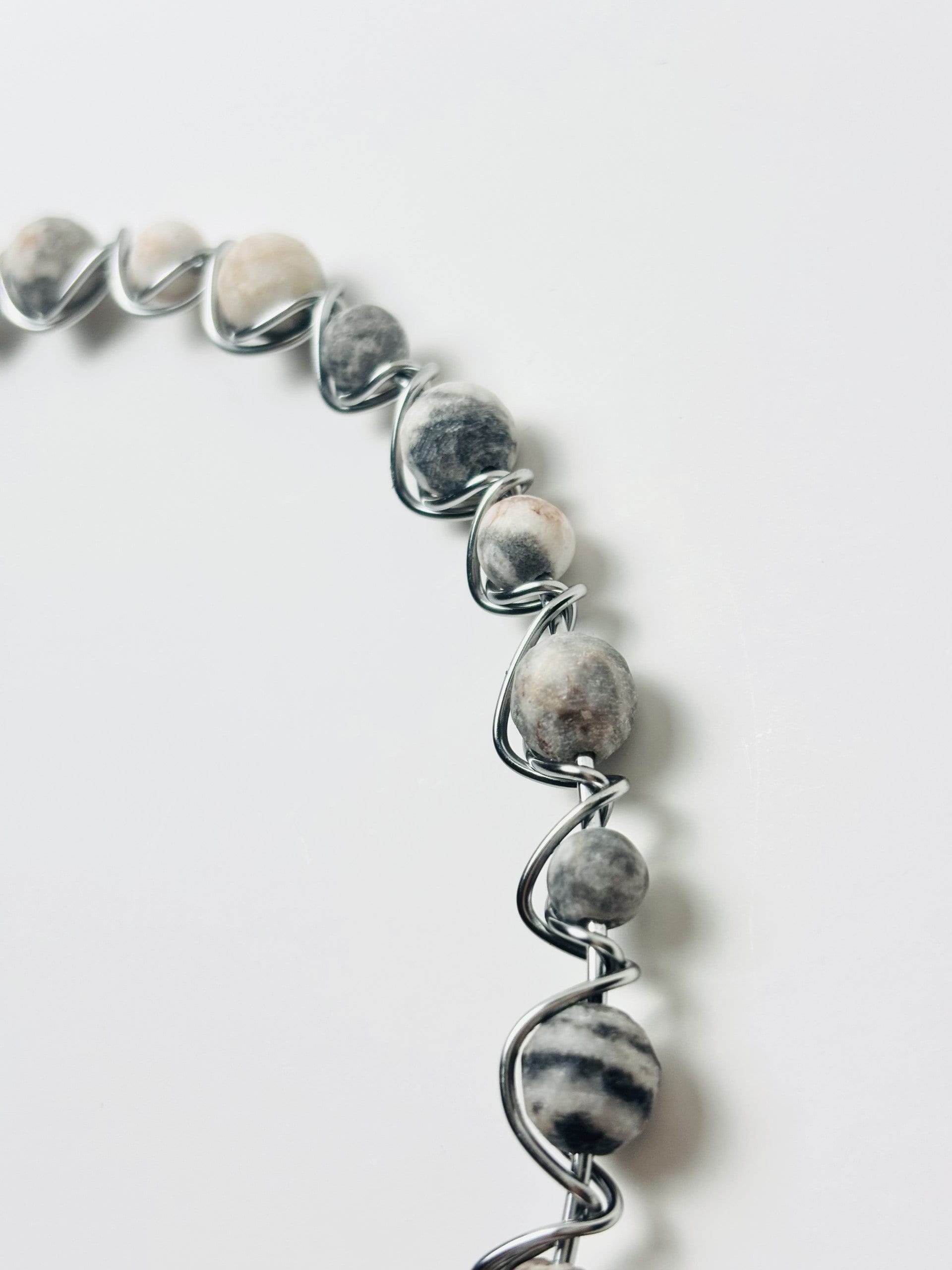 Copper Headband-handmade Copper Wire Beaded Headband-blushing Elegance ...