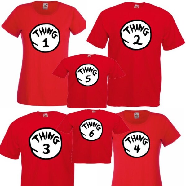Thing 1 and Thing 2 - Etsy