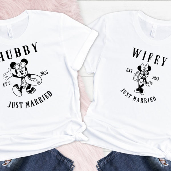 Hubby Wifey Shirts Etsy