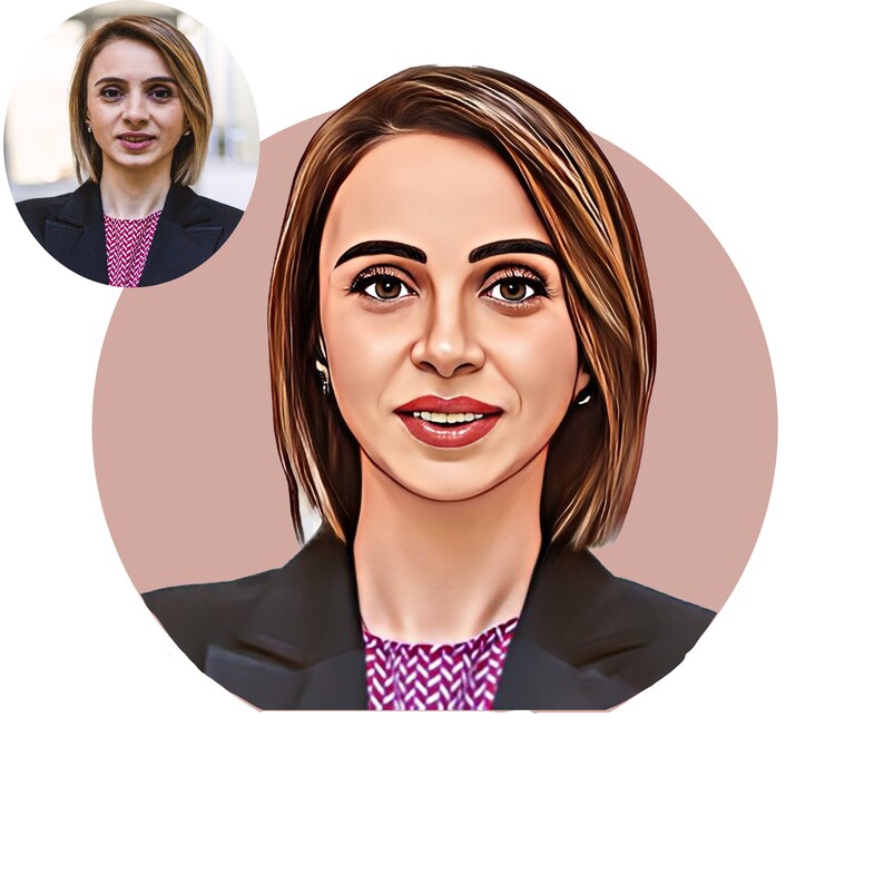 Custom Cartoon Photo Portrait From Photo Custom Avatar Cartoon - Etsy