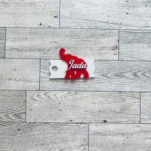 Personalized Stanley Large Elephant Tumbler Name Plate, 40oz, 30oz ...