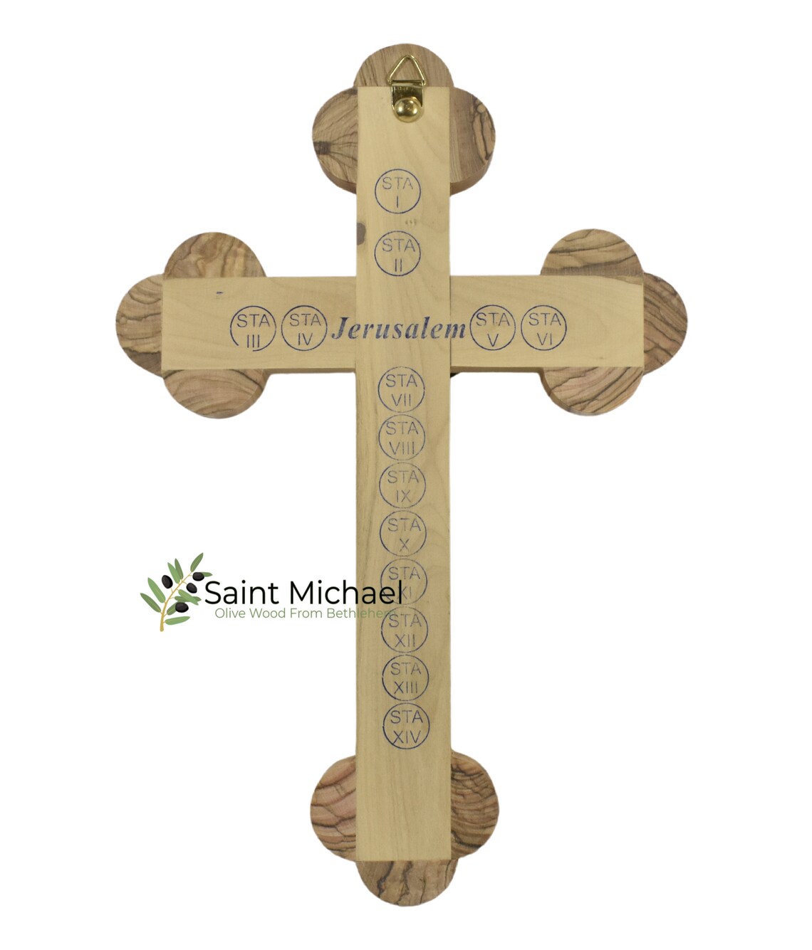 11 Inch Wooden Wall Cross Crucifix Wall Hanging Holy Land - Etsy