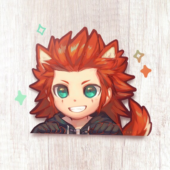 Kingdom Hearts Axel Chibi