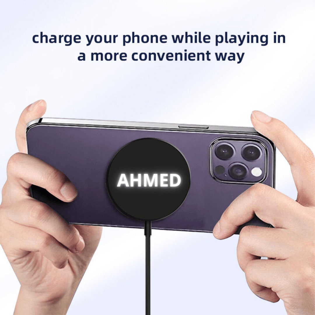 15W Fast Magsafe Wireless Charger for iPhone With Custom ...