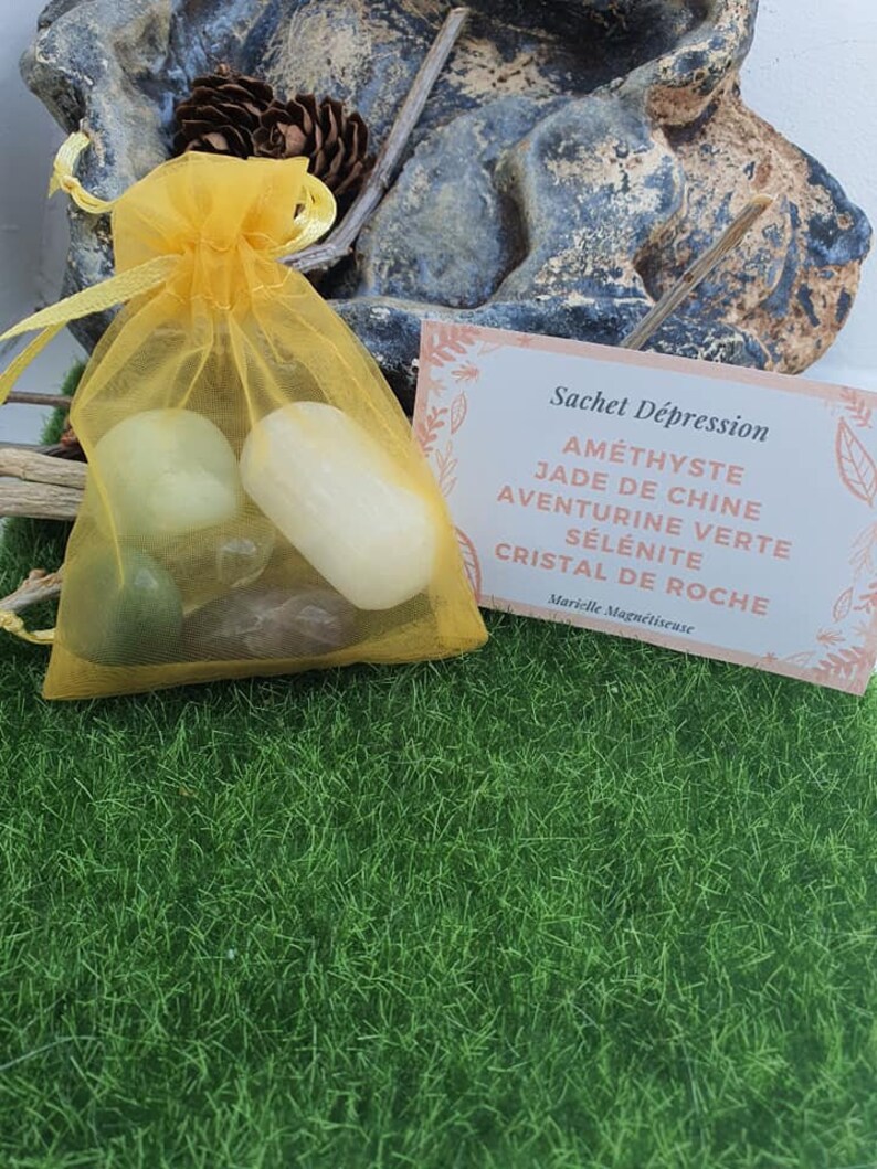 Depression Sachet - Lithotherapy - Etsy