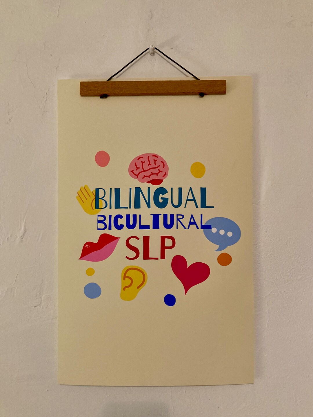 Proud SLP Poster - Etsy