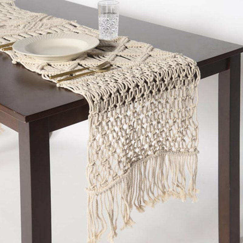 Macrame Table - Etsy