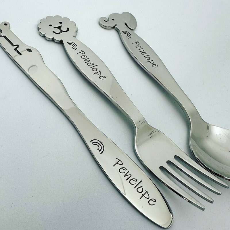 Childrens Cutlery - Etsy