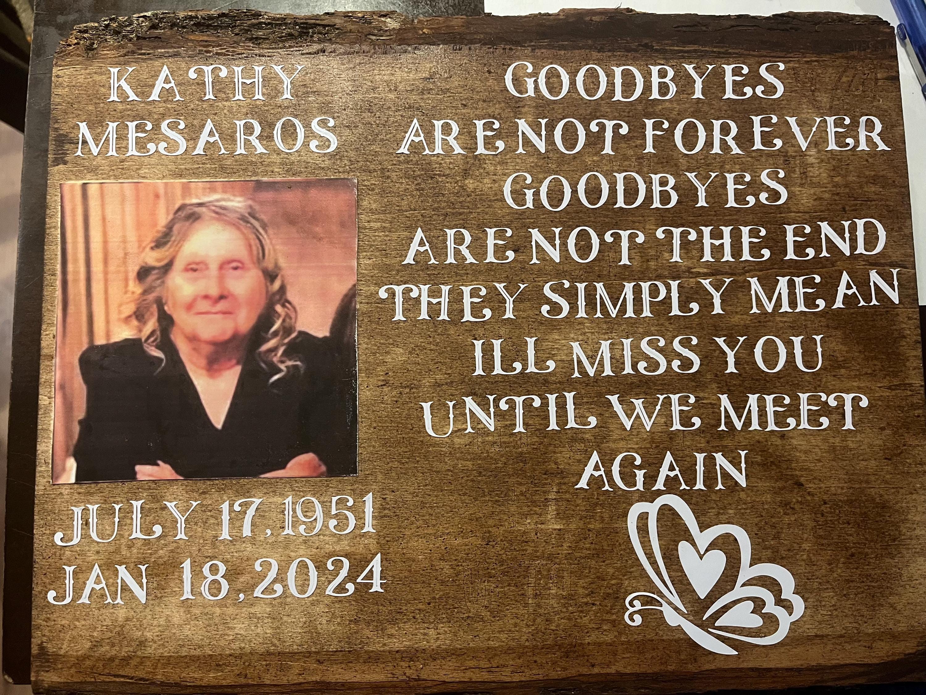 Memorial Board - Etsy