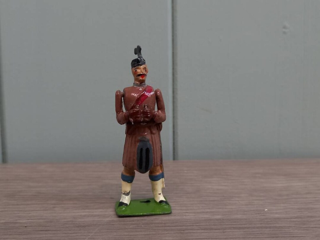 Vintage Lead Toy Figure Guard With Swinging Arms With - Etsy