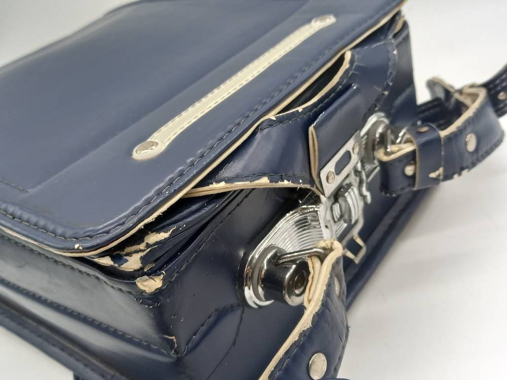 Randoseru Backpack Navy Blue Japanese Backpack Vintage - Etsy