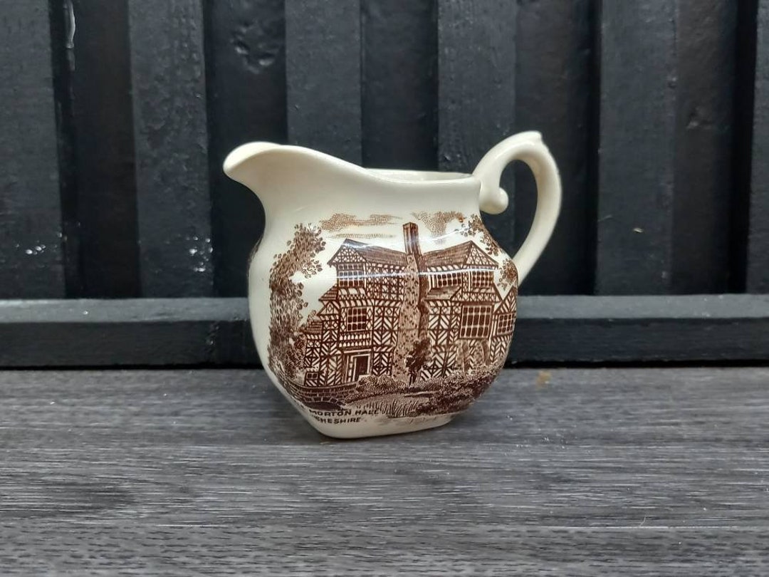 Staffordshire Underglaze, English Ironstone Tableware Creamer / Milk ...