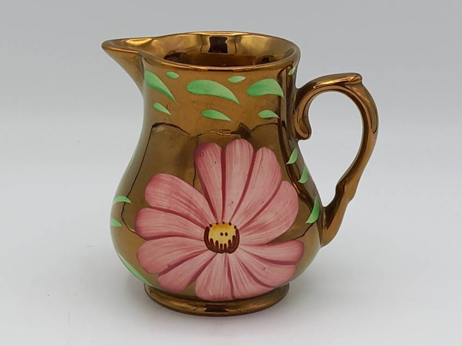 Vintage Hand Painted Wade Ceramic Jug. Floral Lovely Piece - Etsy