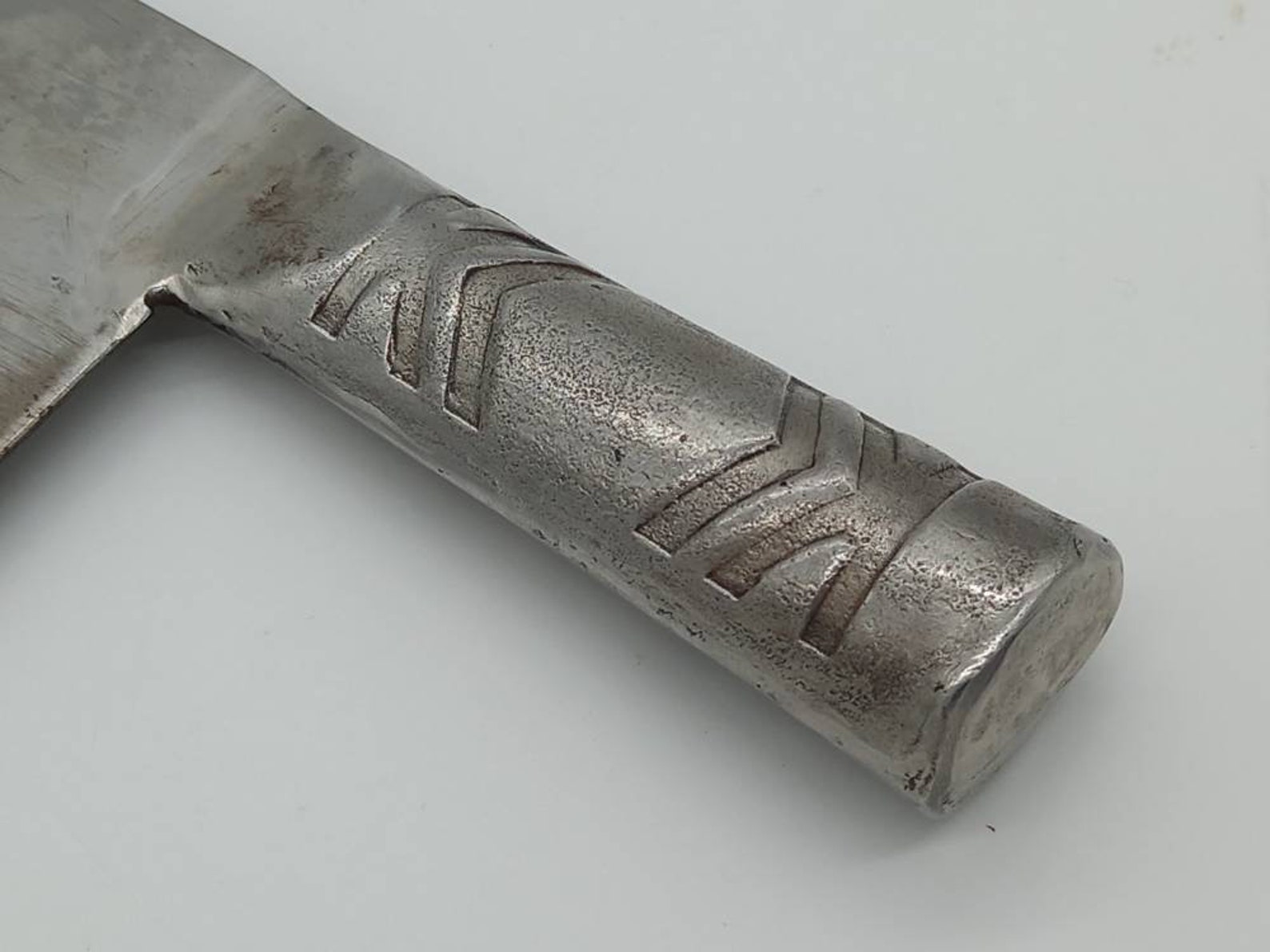 Well Used Vintage Chinese Meat Cleaver | Etsy