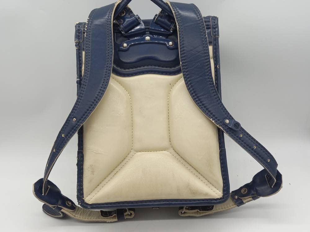 Randoseru Backpack Navy Blue Japanese Backpack Vintage - Etsy