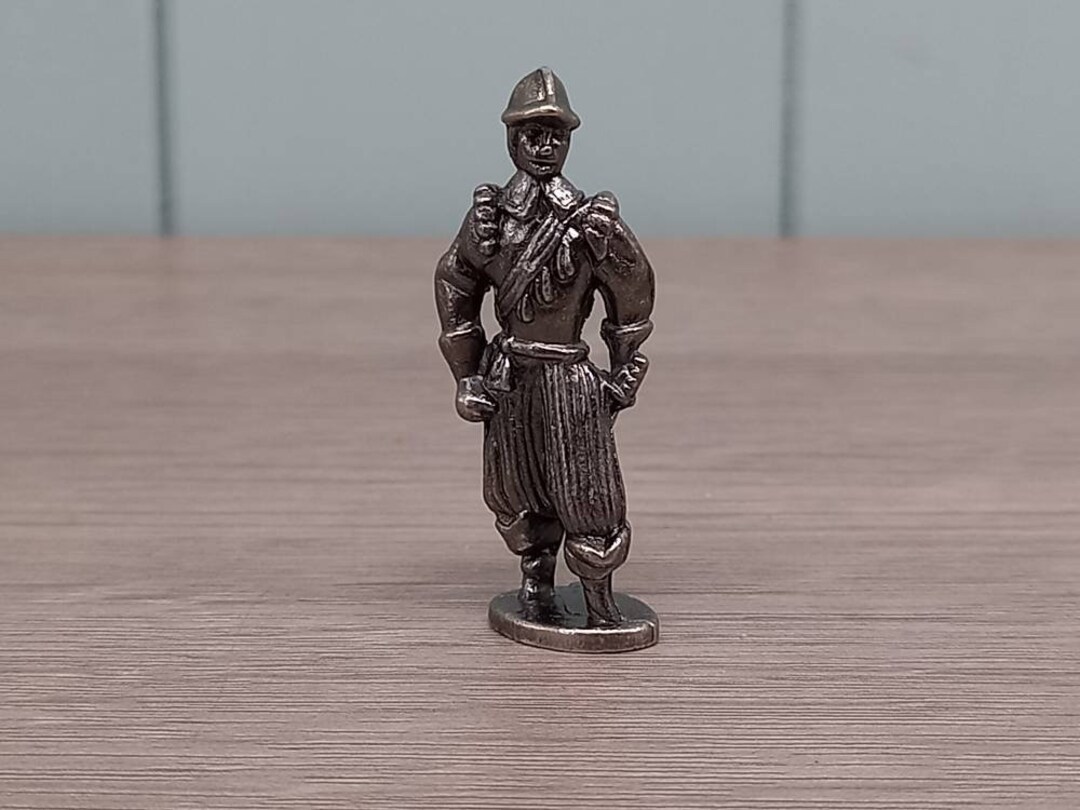 Vintage Toy Pewter Figurine Period, Warrior, Westair. - Etsy