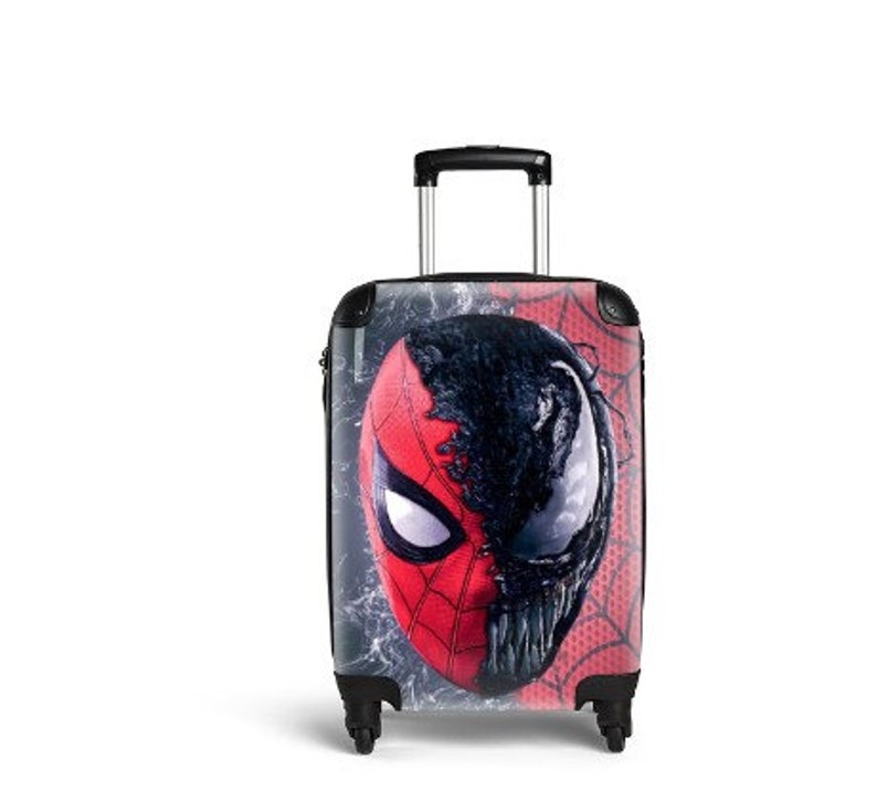 Venom Suitcase Cabin Spiderman Luggage Travelling Gifts Birthday ...