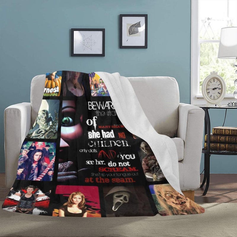 Horror Blanket - Etsy