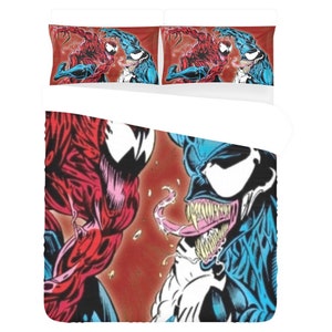 Venom Bedding Set Pillow Cases Duvet Cover Birthday Gifts Christmas - Etsy