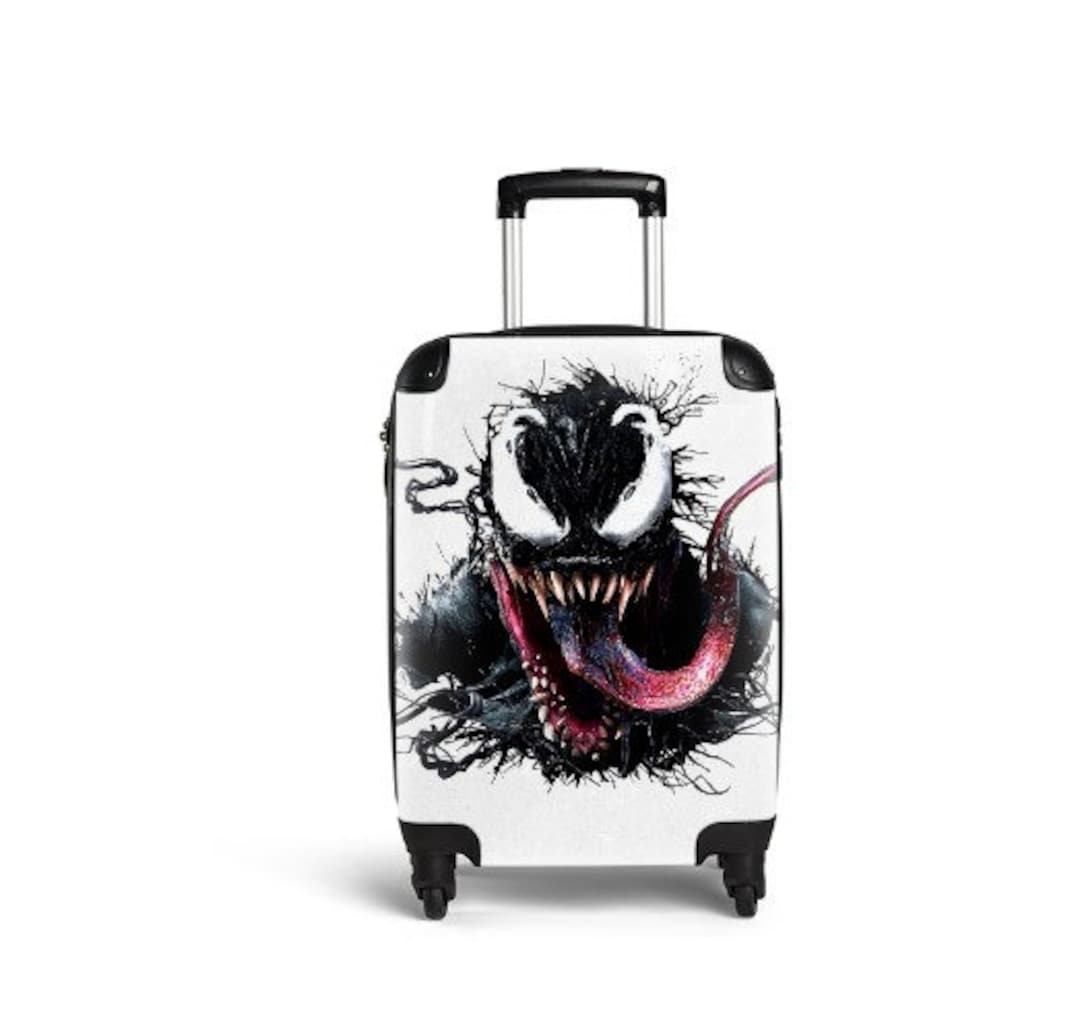 Venom Suitcase Cabin Travelling Super Hero Gifts Birthday Mothers Day ...